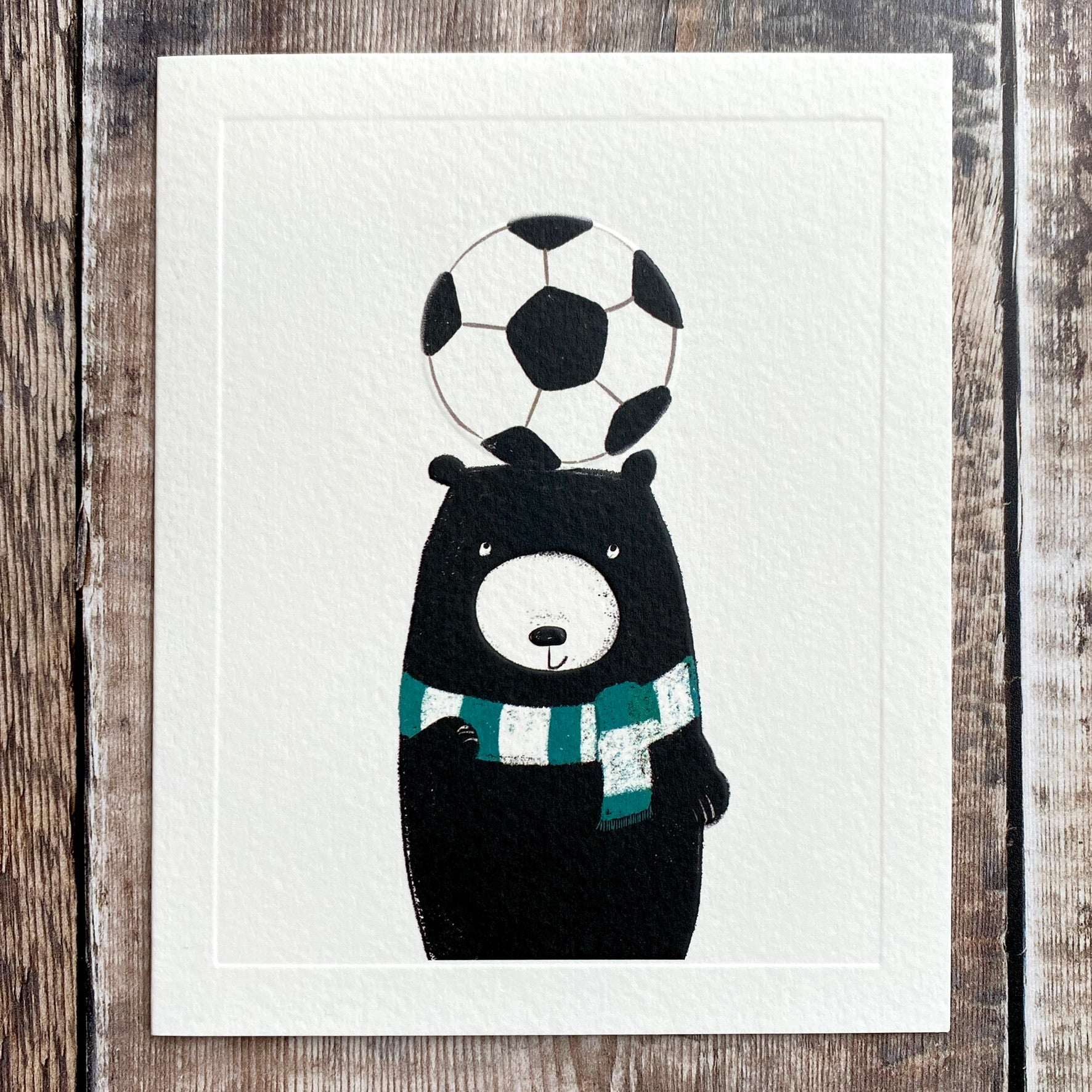 Football Bear by Robert Reader BE46 – Paper Turtle